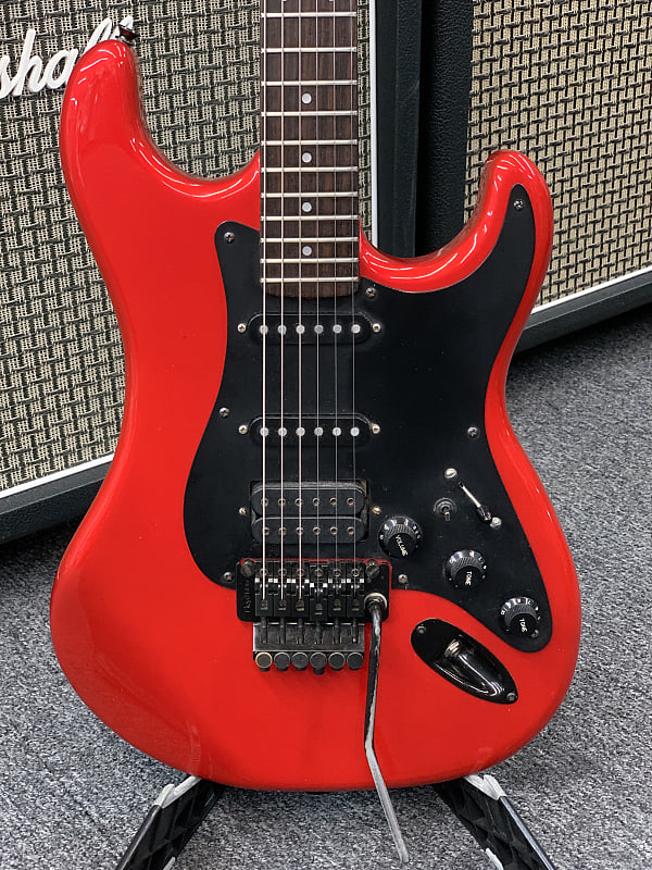 Kramer Pacer Series Floyd Red 1982-1984 | Reverb