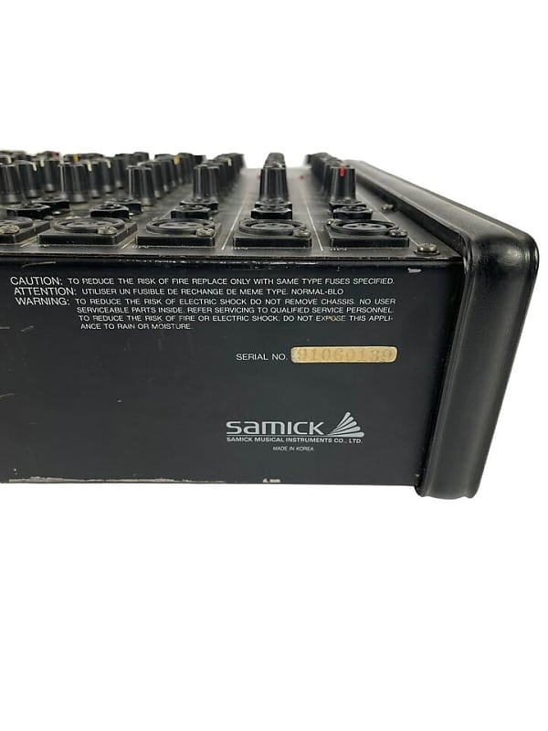 SAMICK SM-1200 12 CHANNEL MIXING DESK CONSOLE VINTAGE RETRO | Reverb