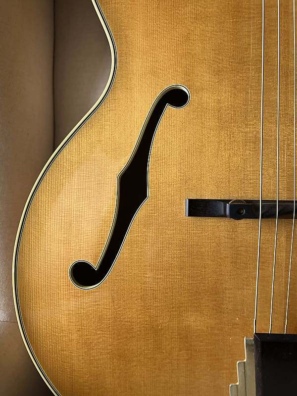 Mark Campellone Special Archtop 17" Quilted Maple DeArmond | Reverb