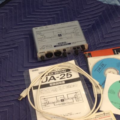 Roland EDIROL UA-25 USB Audio Interface 2009 Silver | Reverb