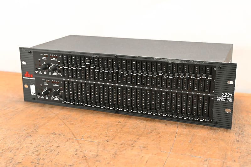 dbx 2231 Dual-Channel 31-Band Graphic Equalizer/Limiter | Reverb