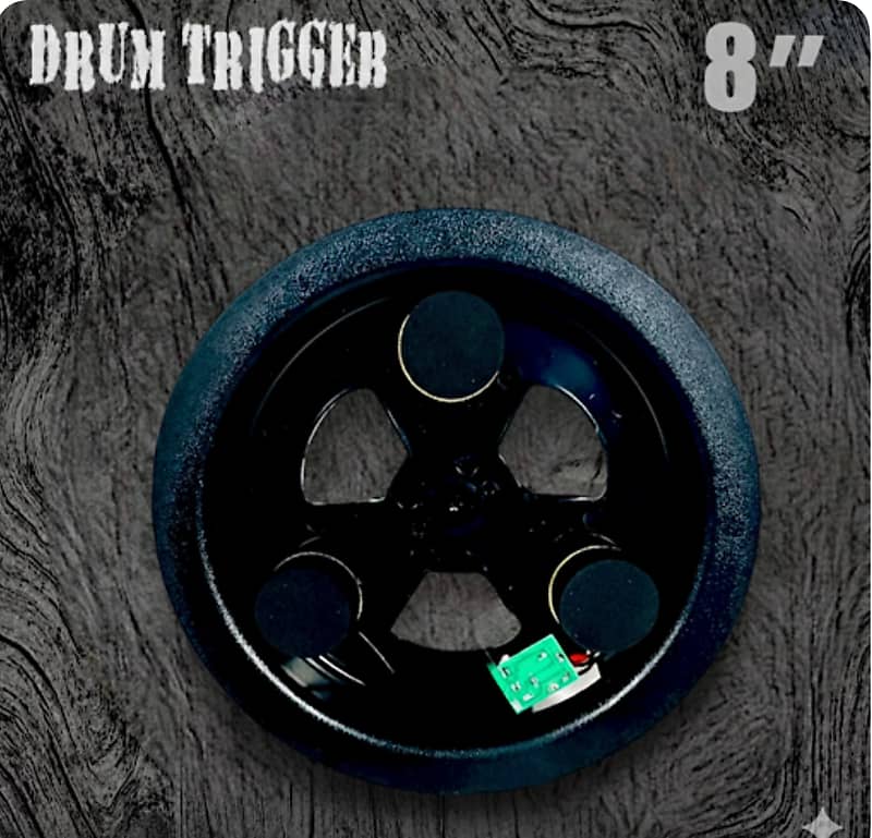 8” 3-Trigger plate Tray w Rim Zone for Roland Alesis Acoustic | Reverb