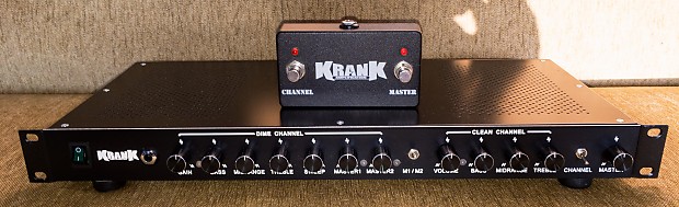 KRANK Krankenstein CUSTOM handmade tube guitar preamp | Reverb