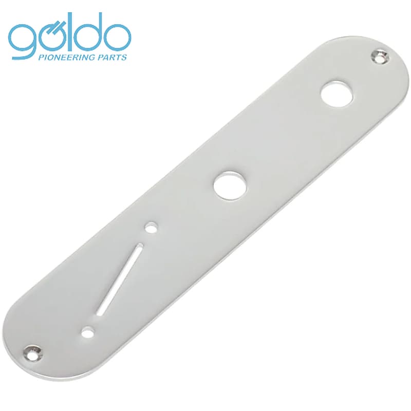 NEW Goldo CPT4C Control Plate for Telecaster, Slanted | Reverb UK