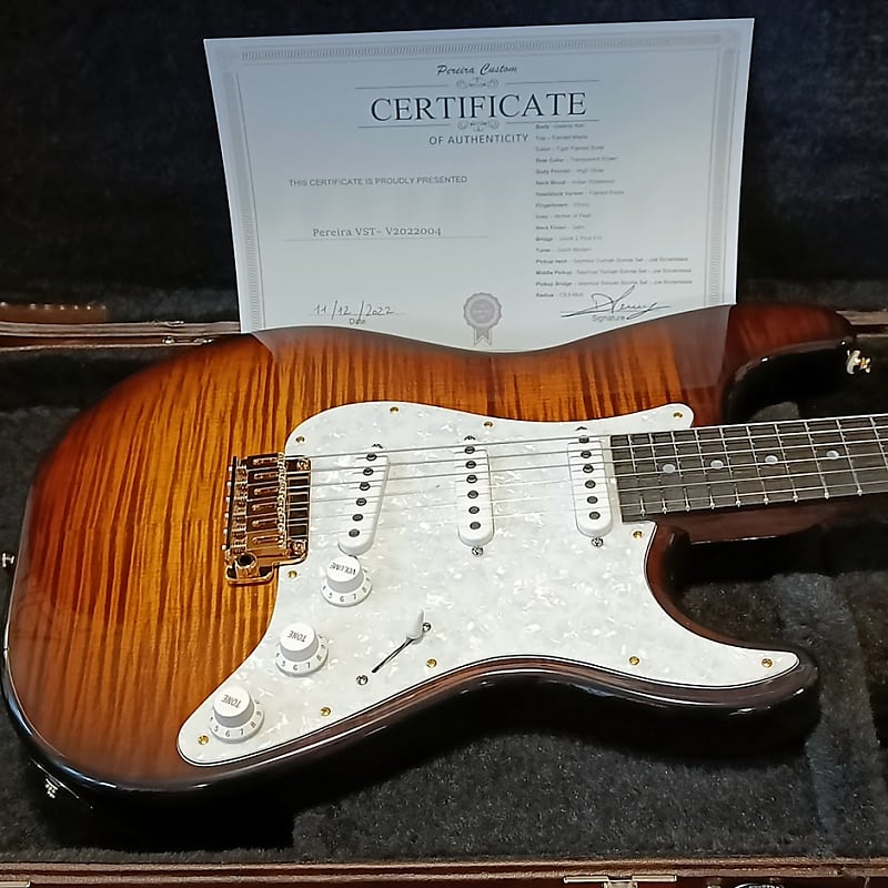 Pereira Custom VST Collector Series - Tiger Eye | Reverb