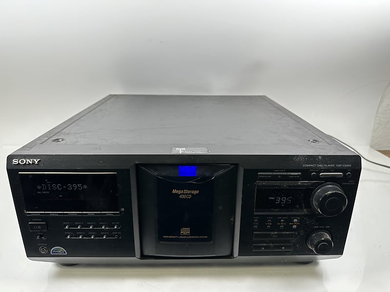 SONY CDP-CX400 CD Player 400 CD Mega Changer | Reverb