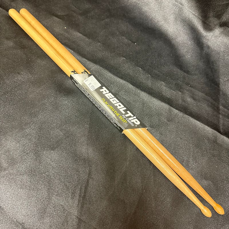 Regal Tip Jazz Wood Tip Drum Sticks | Reverb