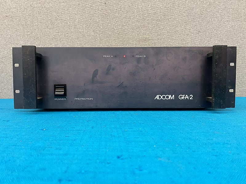 Adcom GFA-2 2 Channel Power Amplifier - Rack Mountable - | Reverb