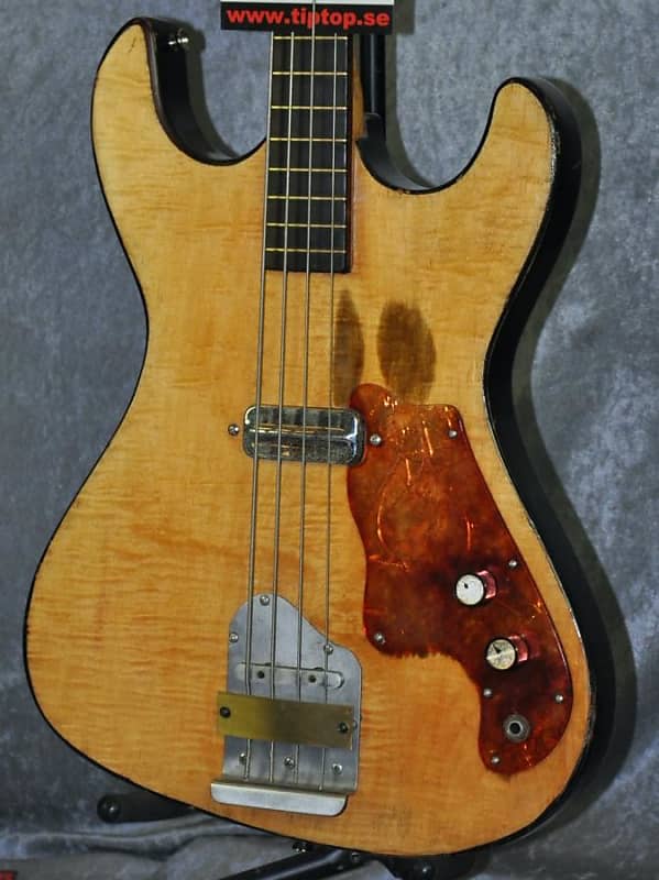 Kay 5935 Electric Bass Deluxe 1965 ca - Natural | Reverb