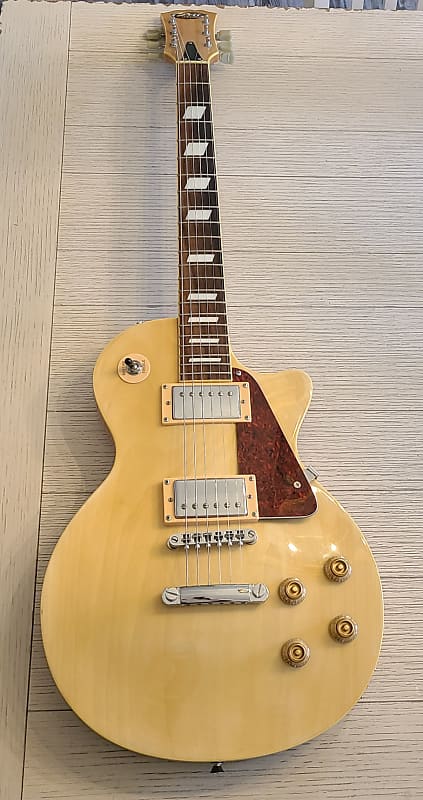 Stagg Lp Style Single Cut Away Natural | Reverb