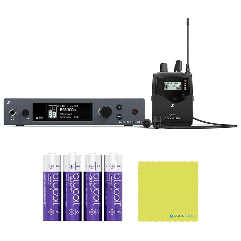 Liquid Audio Sennheiser EW IEM G4-Twin-A Wireless in-Ear | Reverb