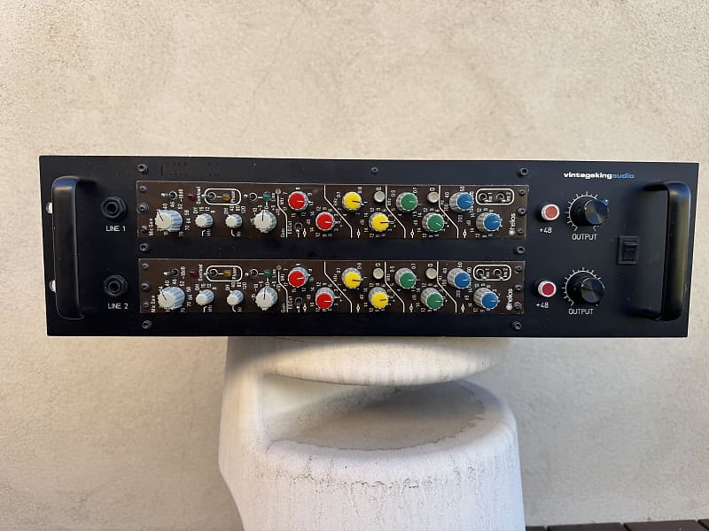 Helios Type 78 channel strip mic pre w/EQ 70’s - Brown | Reverb