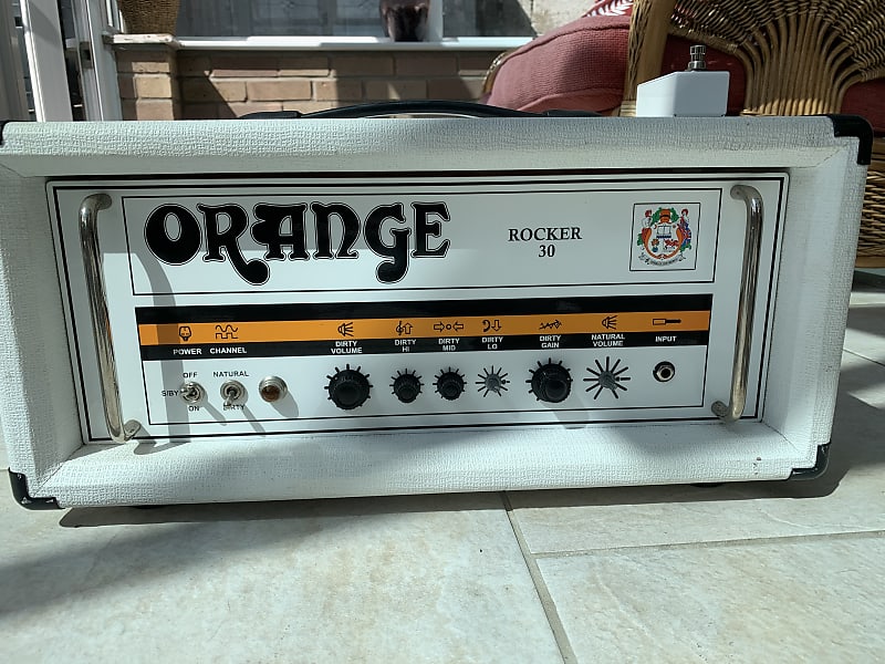 Orange Rocker 30 Head 2009 limited edition | Reverb UK
