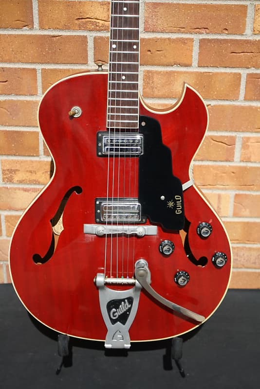 1967 Guild Starfire III with Original Hardshell Case | Reverb