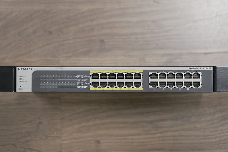 Netgear JGS524PE Gigabit Power-over-Ethernet Switch (for | Reverb