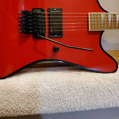 Jackson Firebird Robbinbird Reverse Mid 90-ish - Red/Black | Reverb