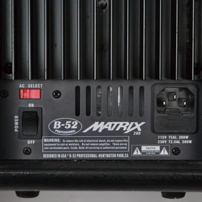 B-52 Matrix 200 200W 3-Piece Active PA System | Reverb