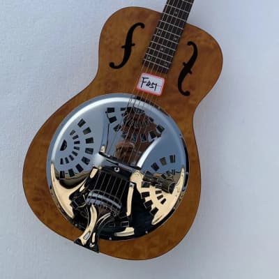 Custom Dobro Guitar, Laminated Maple Body with Neck and | Reverb