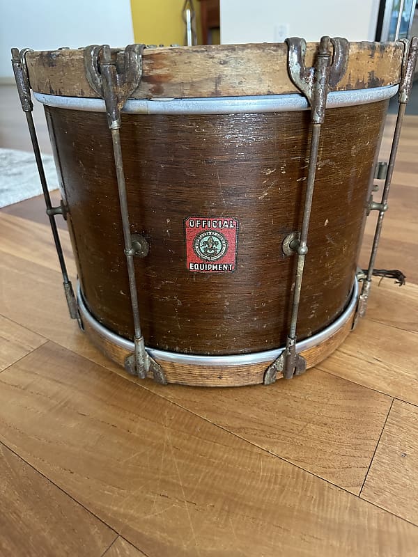 Official Boy Scout Marching Snare Drum 20's? - Wood - Rare | Reverb
