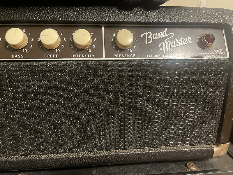 Fender Bandmaster 1961 6G7A Tube Amplifier - Brownface - 40w | Reverb