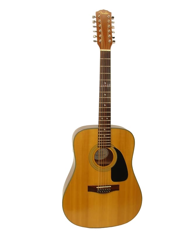 1996 Fender DG-10-12 DG-10 12-String Acoustic Guitar, Natural | Reverb