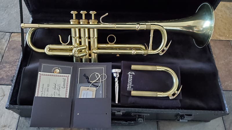 Cannonball 42 Artist Bb MadMeg Trumpet 2010+ - Raw Brass | Reverb