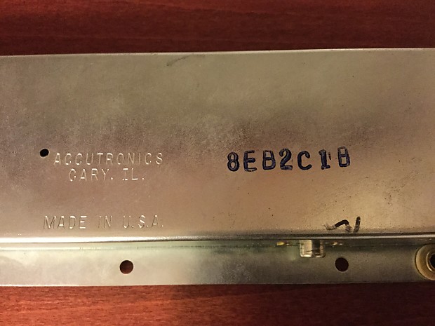 Accutronics Reverb Tank 1991 - Fender Blues Junior | Reverb