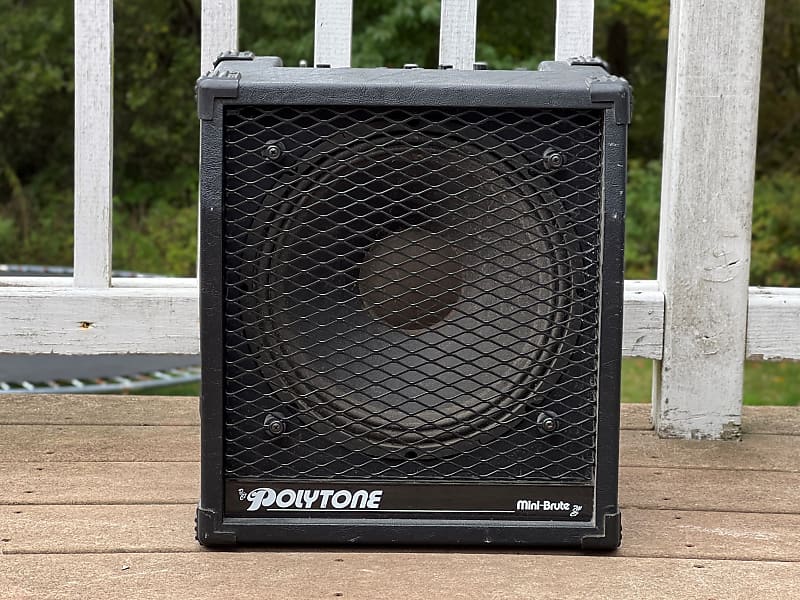 Polytone Mini Brute II 1x12" Combo Amp 1990s | Reverb