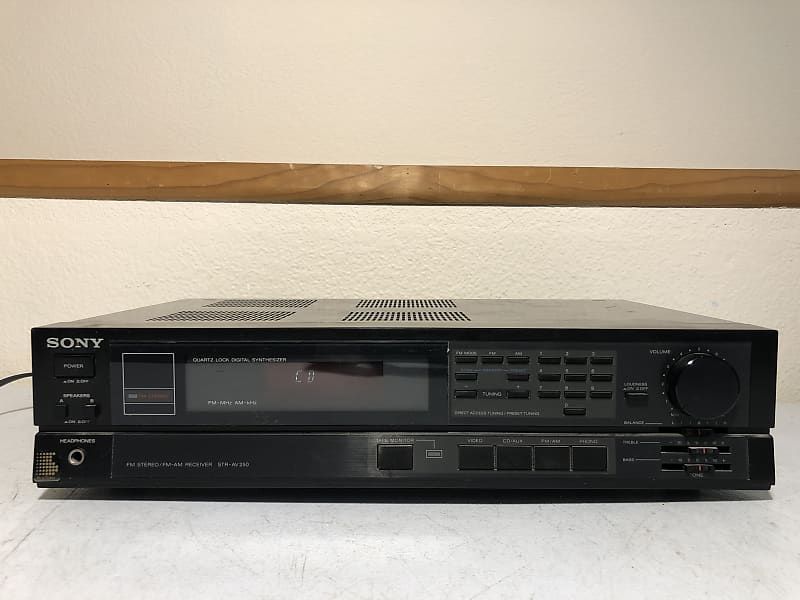 Sony STR-AV250 Receiver HiFi Stereo Vintage Home Audio Phono | Reverb