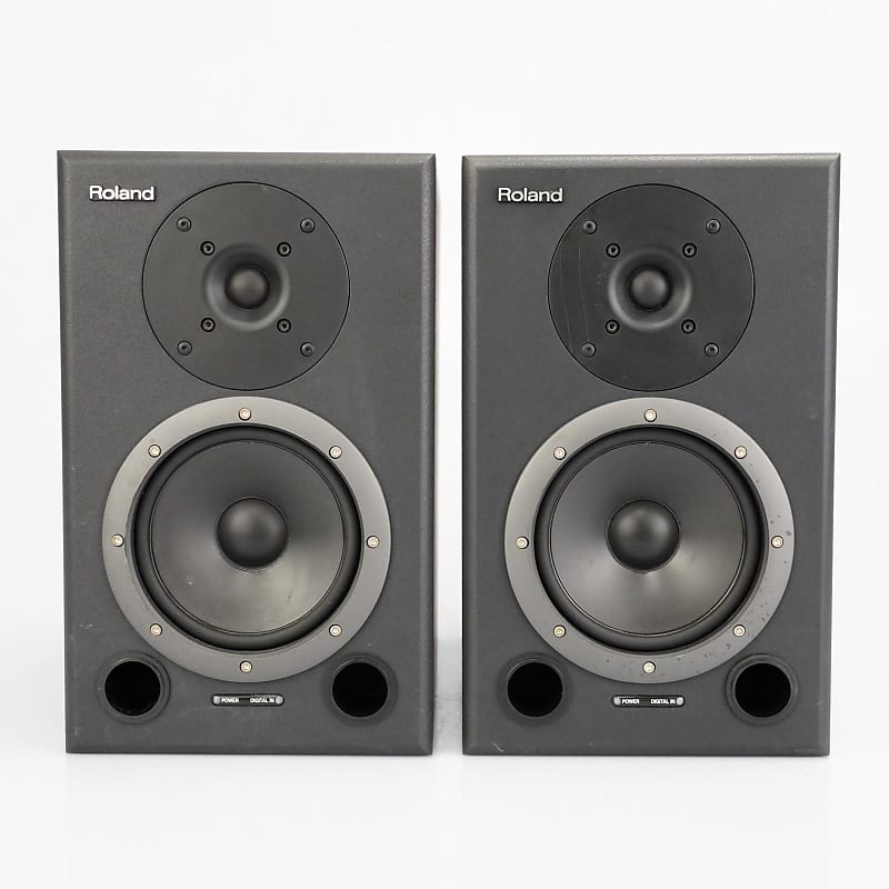 Roland DS-90A 24-Bit Digital Bi-Amp Powered Studio Monitor | Reverb