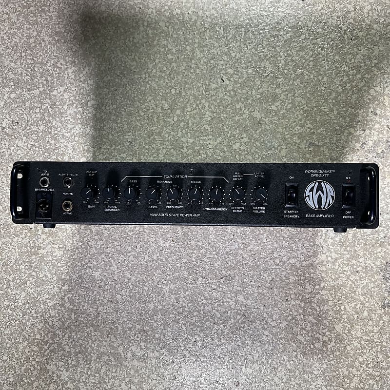 SWR Workingman’s One-Sixty Rackmount Bass Amp Head | Reverb UK