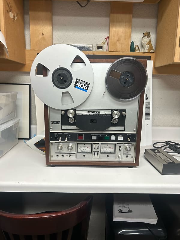 Sony 750 Mid 1970's - wood cabinet and metal | Reverb