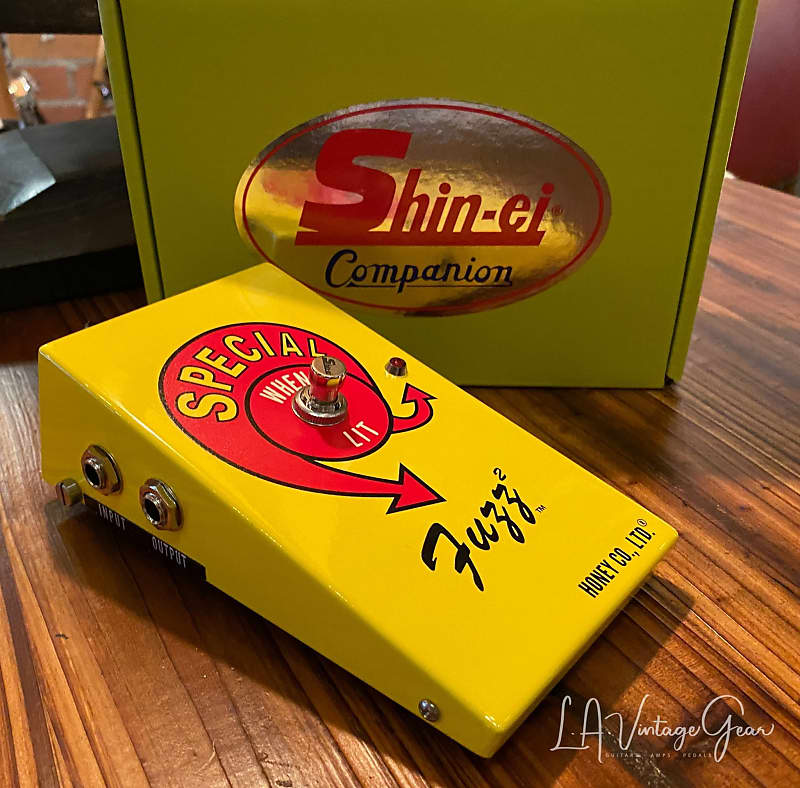 Shin-Ei Super Fuzz 2 - Fuzz Guitar Pedal in Mellow Yellow ! | Reverb
