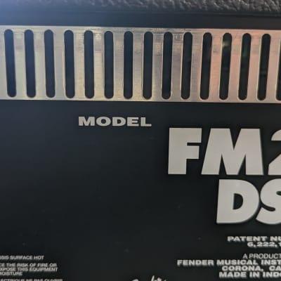 Fender FM 212 DSP 2x12 Electric Guitar Combo Amplifier, 100 | Reverb