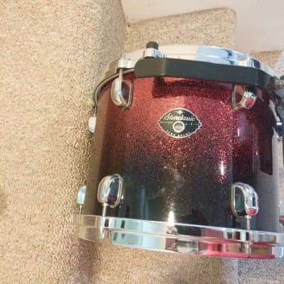 Tama 12" Starclassic Birch Tom - Red Sparkle Fade | Reverb