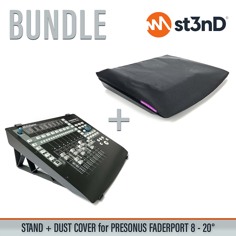 STAND + DUST COVER for PRESONUS FADERPORT 8 - 20° | BUNDLE | Reverb