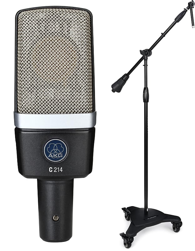 AKG C214 Large-diaphragm Condenser Microphone Bundle with | Reverb