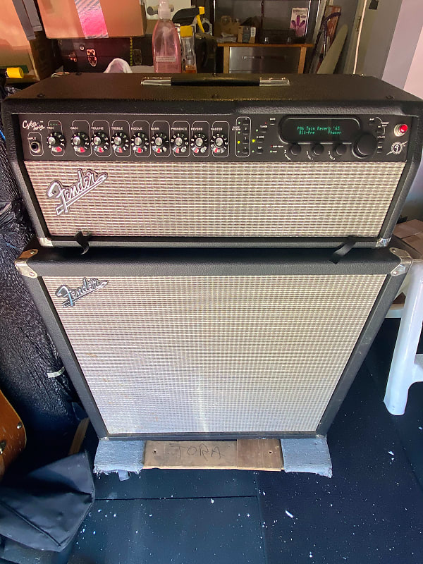 Fender Cyber-Twin 2 x 65-Watt Hybrid Tube amp Head and | Reverb