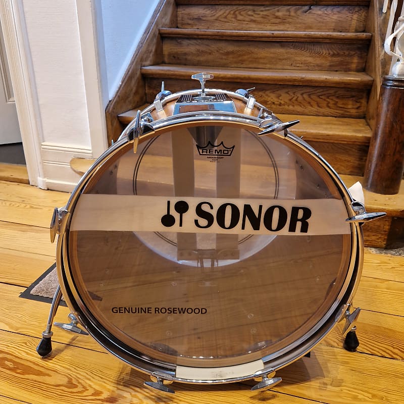 SONOR Phonic genuine Rosewood 20x14 bass drum | Reverb