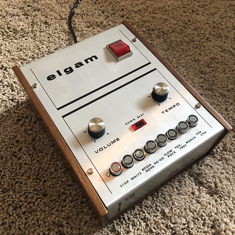 Elgam Match 7c - *rare vintage drum machine* | Reverb