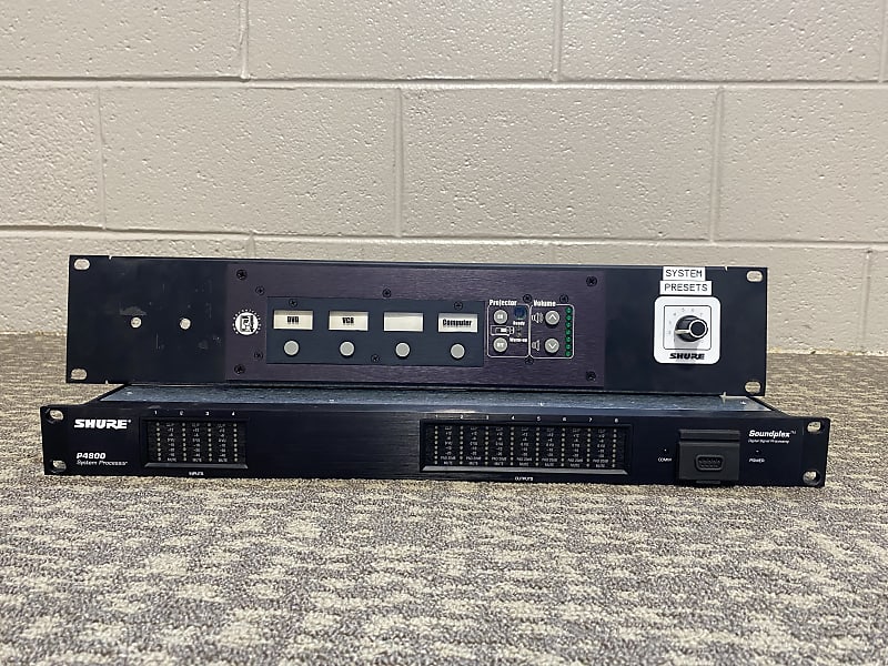 Shure SoundPlex Digital Signal Processor | Reverb