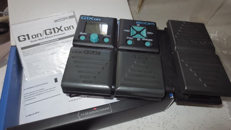 Zoom G1Xon multi-effects pedal for electric guitar | Reverb