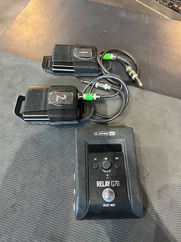 Used Line 6 Relay G70 is a wireless guitar 2-packs | Reverb