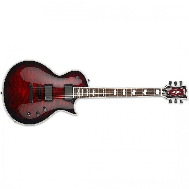 ESP E-II EC-2 Eclipse Electric Guitar Quilted Maple See Thru | Reverb