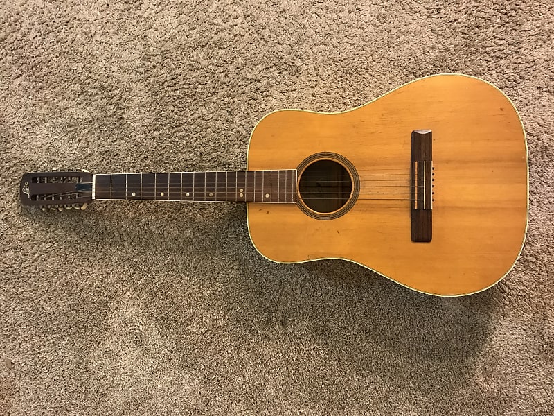 Vintage AB Herman Carlson Levin LTS-5 Acoustic 12-String | Reverb