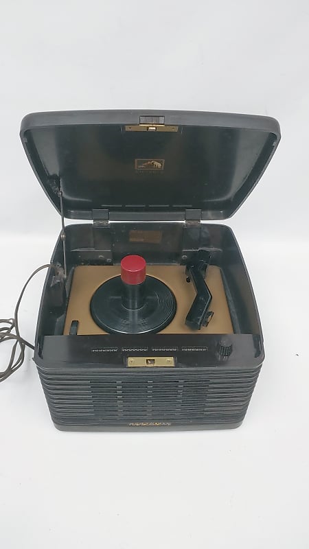 Vintage RCA Victor Victrola Bakelite 45 Record Player 45-EY-3 | Reverb