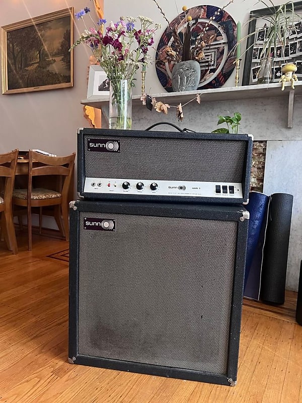 SUNN Sonic 1 - 50w EL34 Guitar Amplifier Head with SUNN 1x15 | Reverb