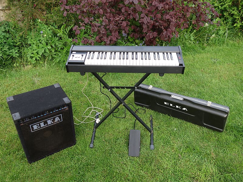 Elka Rhapsody 490 1976 - Black | Reverb Canada