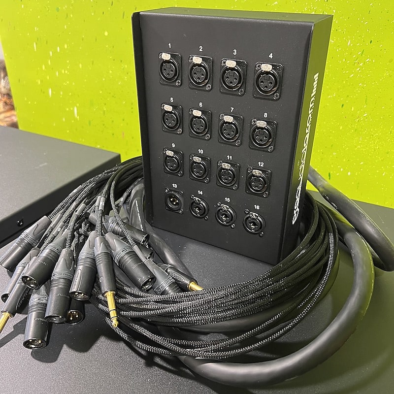 Pro Audio LA 16 Box - Studio Wall Box / Stage Box. Made from | Reverb