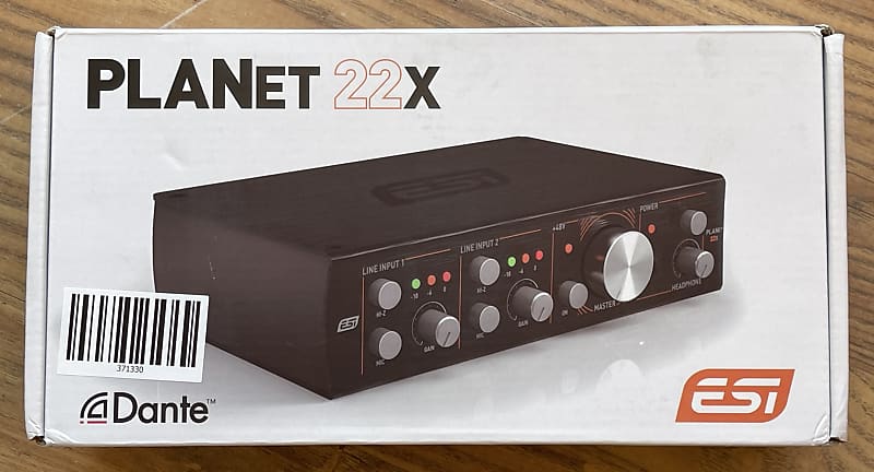 ESI Planet 22x 2022 DANTE 2x2 interface | Reverb